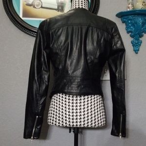 Red Snap | Jackets & Coats | Stylish Studded Biker Jacket | Poshmark